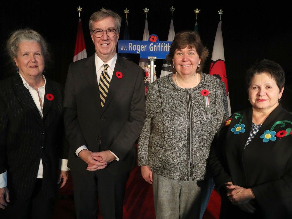 Late Roger Griffiths honoured through city's veterans' street naming ...