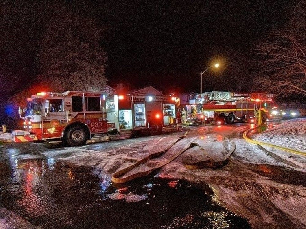 Firefighters control stubborn fire in city's south end | Ottawa Citizen