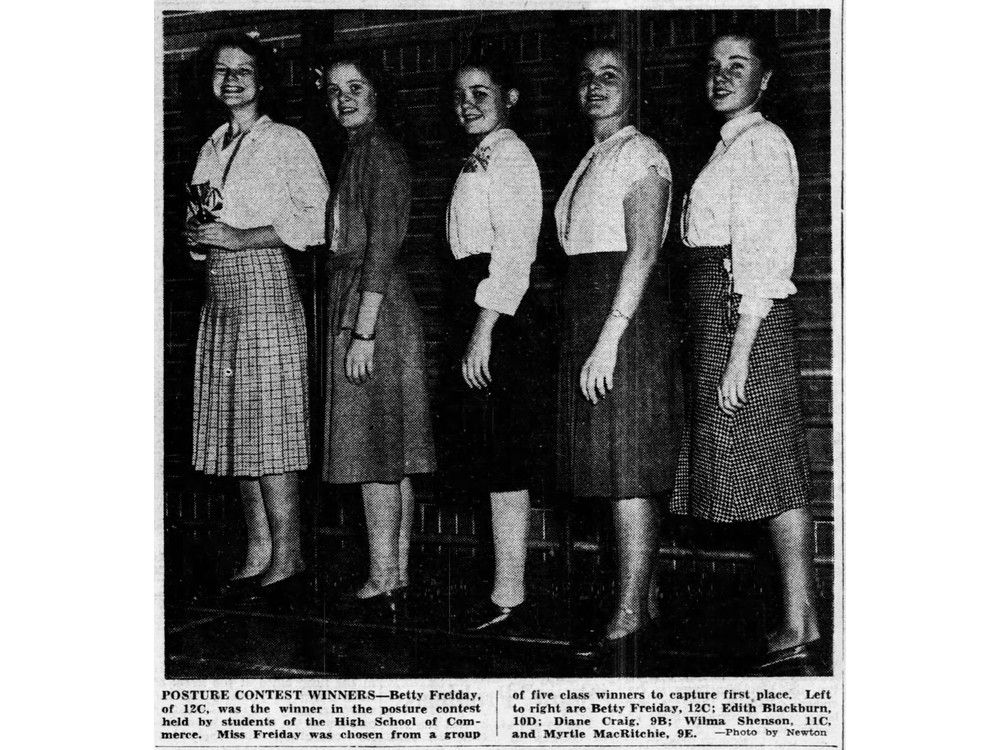 Deachman: Miss Posture 1947 still the picture of poise | Ottawa Citizen