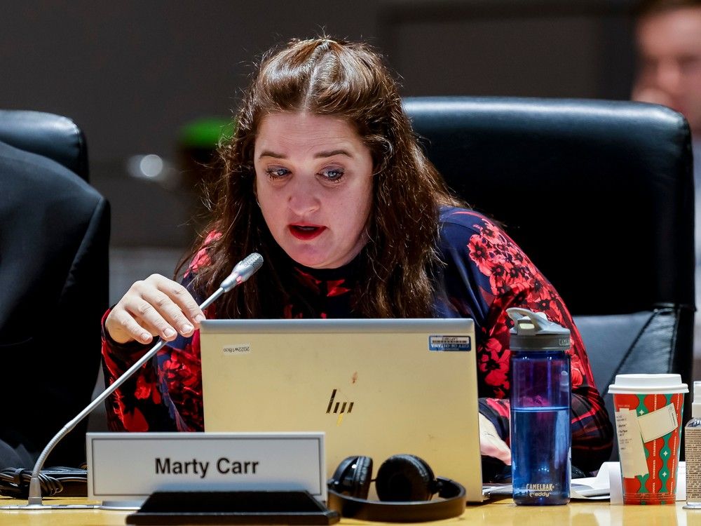 when it came time for Carr to vote “yes” in support of her earlier ...