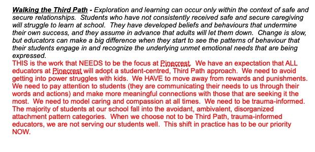 What is The Third Path philosophy at Pinecrest Public School? | Ottawa ...