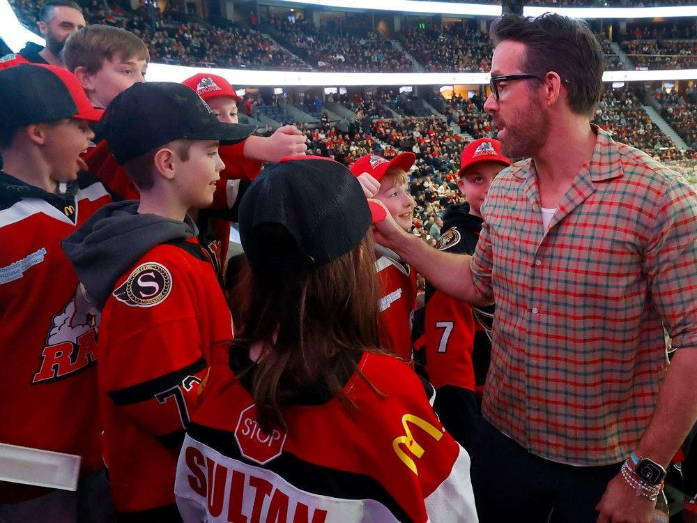 Photos: Ryan Reynolds is in the building! | Ottawa Citizen