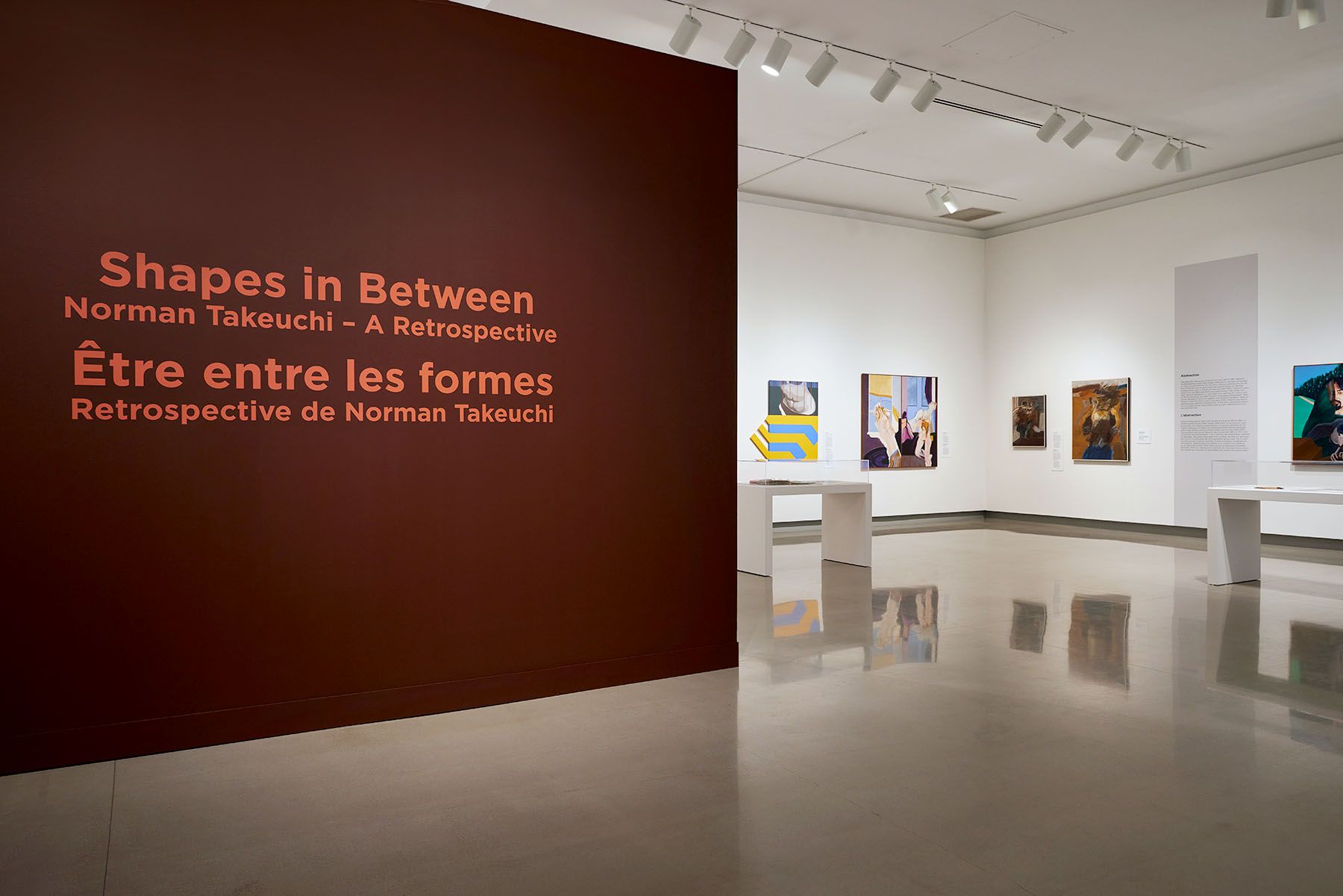 Shapes in Between highlights the work of artist Norman Takeuchi ...