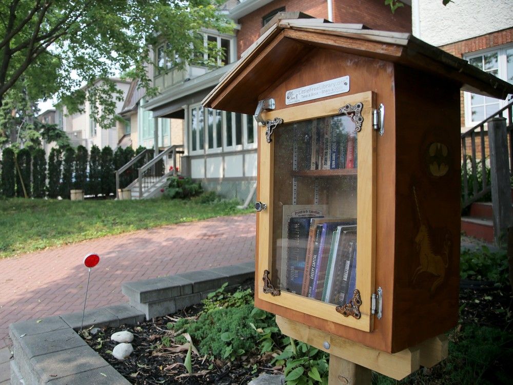 Pellerin: Thank goodness we're throwing the book at little libraries | Ottawa Citizen