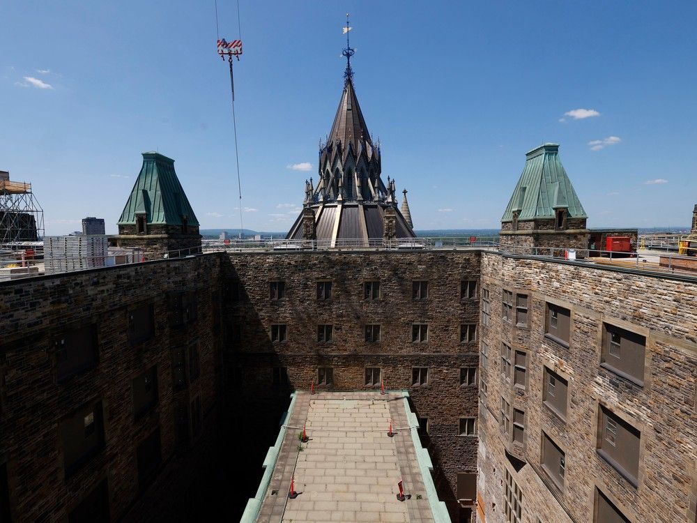 Take a peek inside the Centre Block rehabilitation project | Ottawa Citizen