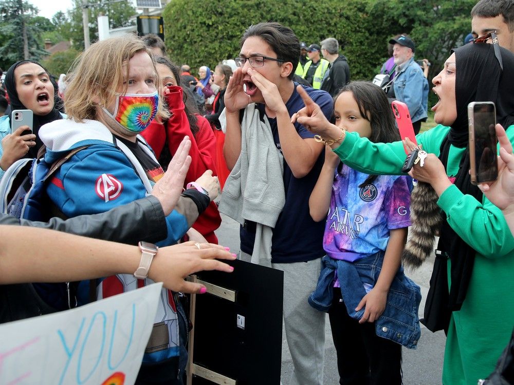 Transgender rights supporters rally against anti-'gender ideology ...