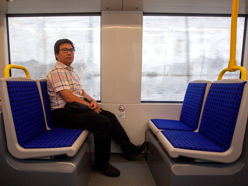Former OC driver, now councillor, Wilson Lo talks transit on the train ... Former OC driver, now councillor, Wilson Lo talks transit on the train ...