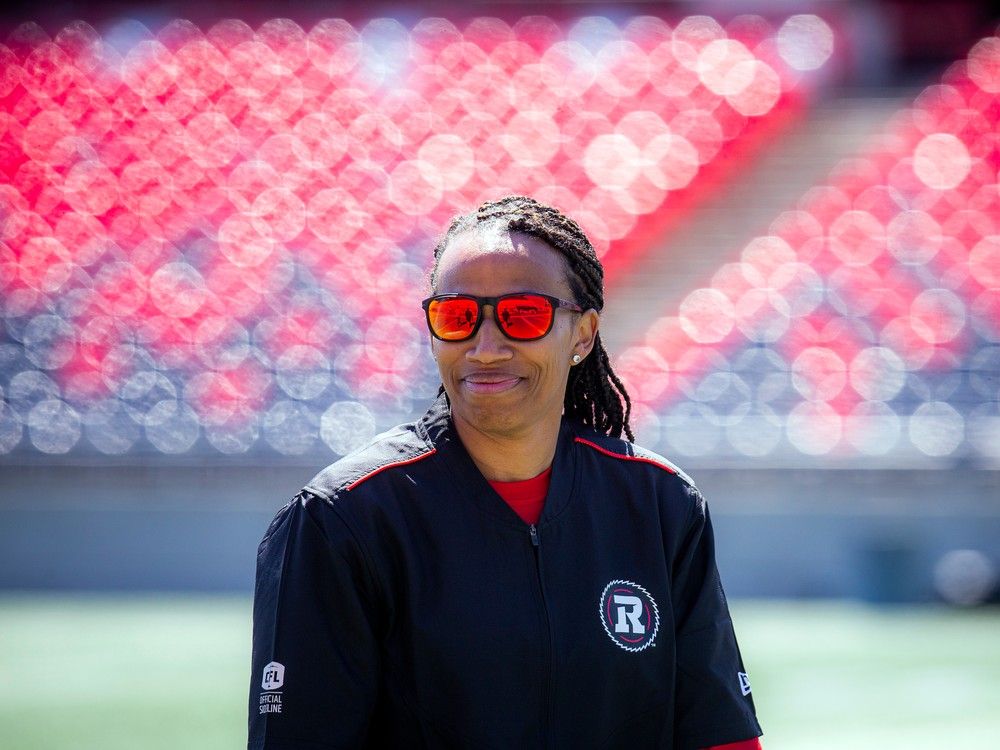 How Nadia Doucoure became the second female coach in CFL history ...