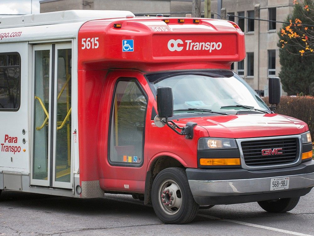 Para Transpo riders irked by difference with on-demand bus service ...