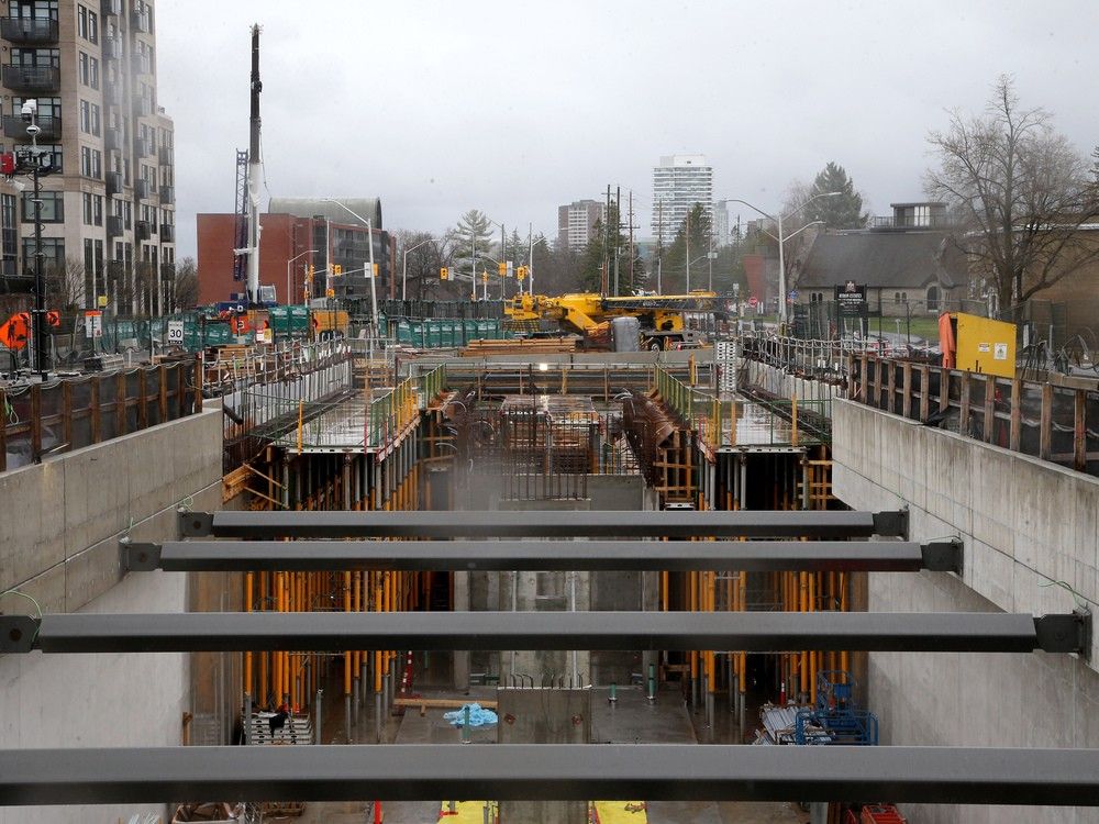 LRT west extention could be ready for passengers by 2027 | Ottawa Citizen