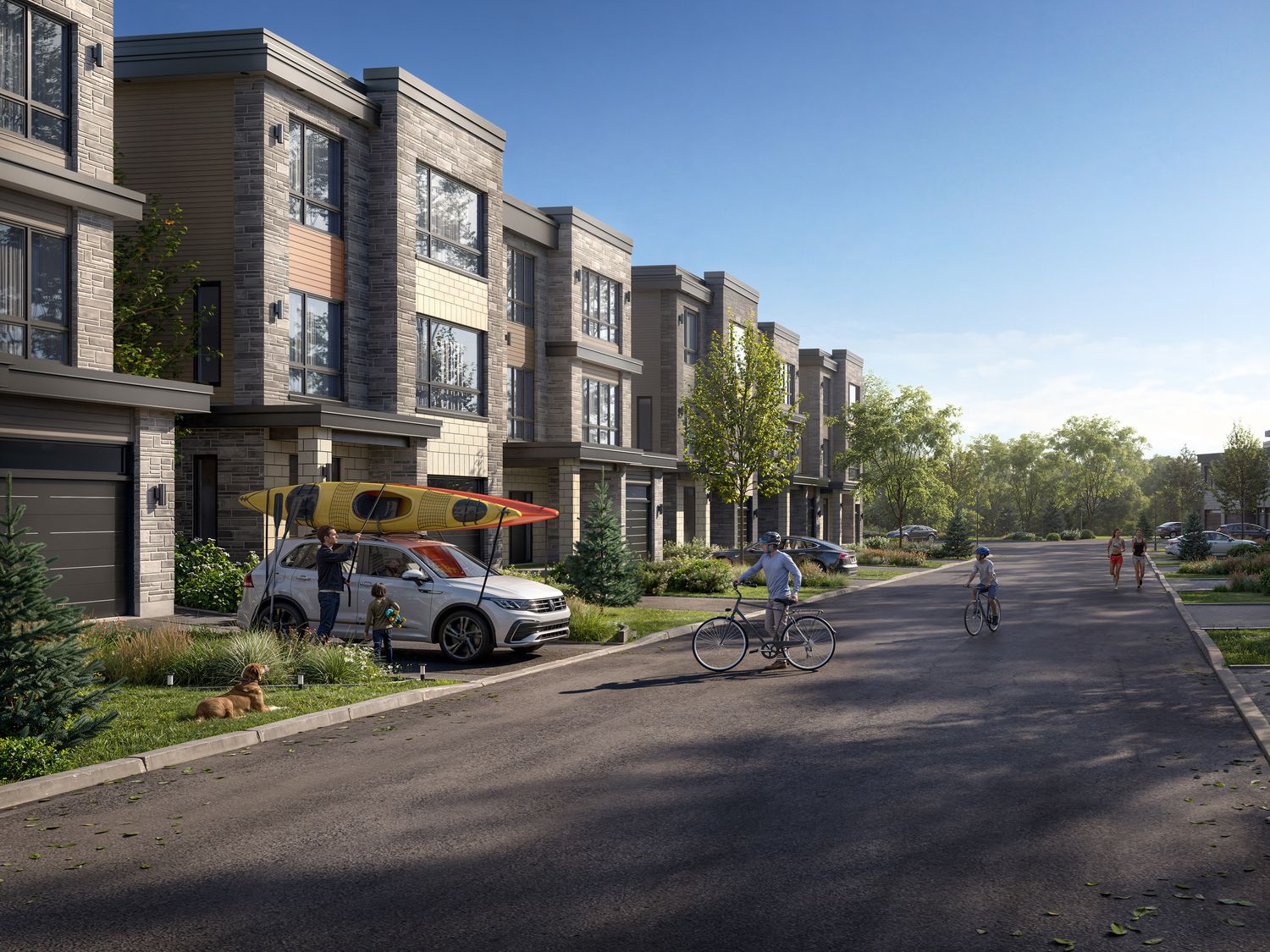 Eight exclusive waterfront homes available in Domaine du Vieux-Port ...