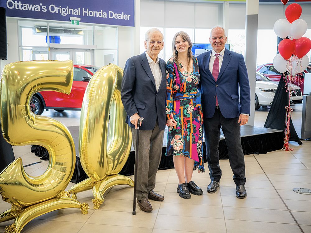 Dow Honda’s 50th Anniversary | Ottawa Citizen