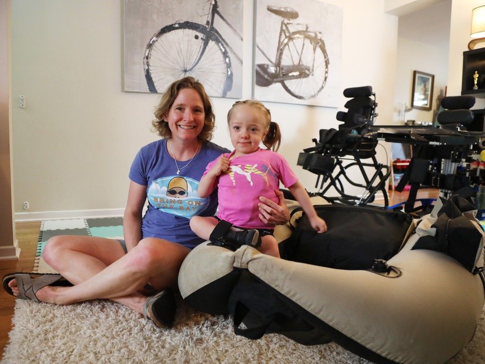 Swimming for Amelia: Mom to tow disabled daughter out for swimming ...