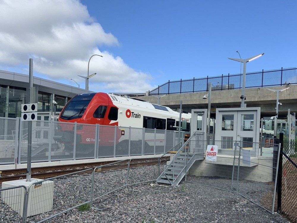 Trillium Line opening still 8-10 weeks away, maybe longer | Ottawa Citizen