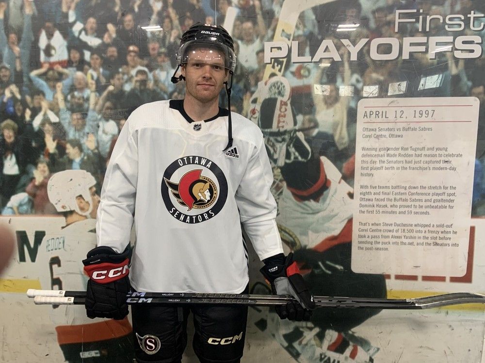 Ottawa Senators centre Stephen Halliday pushing ahead | Ottawa Citizen Ottawa Senators centre Stephen Halliday pushing ahead | Ottawa Citizen