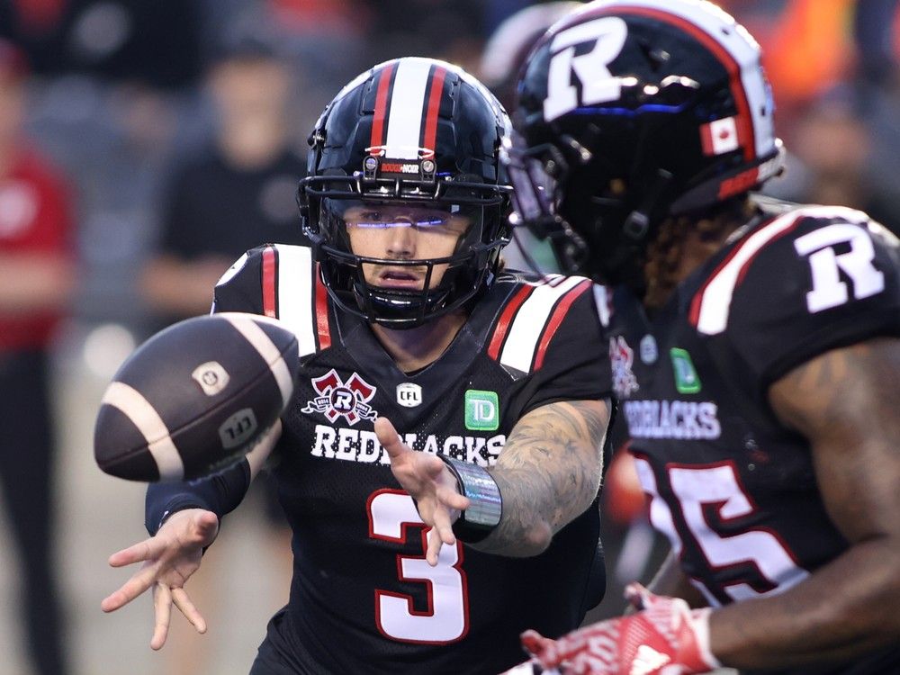 QB Dru Brown driven to succeed as he returns for Ottawa Redblacks ...