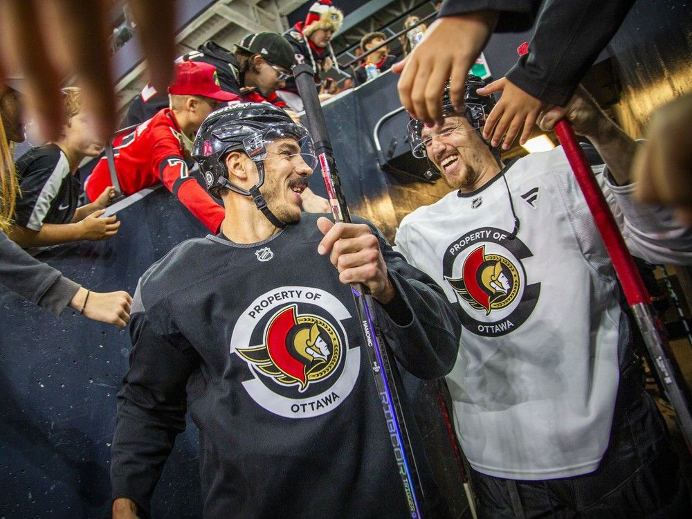 Ottawa Senators hold intra-squad game, meet fans at Gatineau arena | Ottawa Citizen