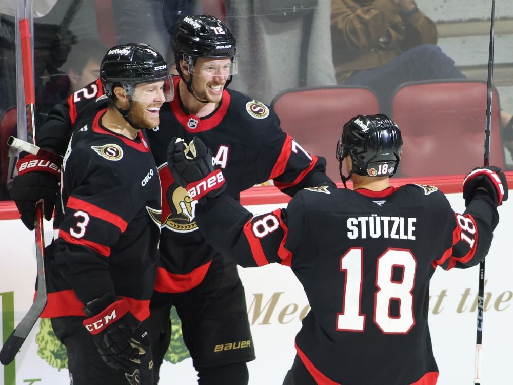 Ottawa Senators' Thomas Chabot is fine after big collision | Ottawa Citizen