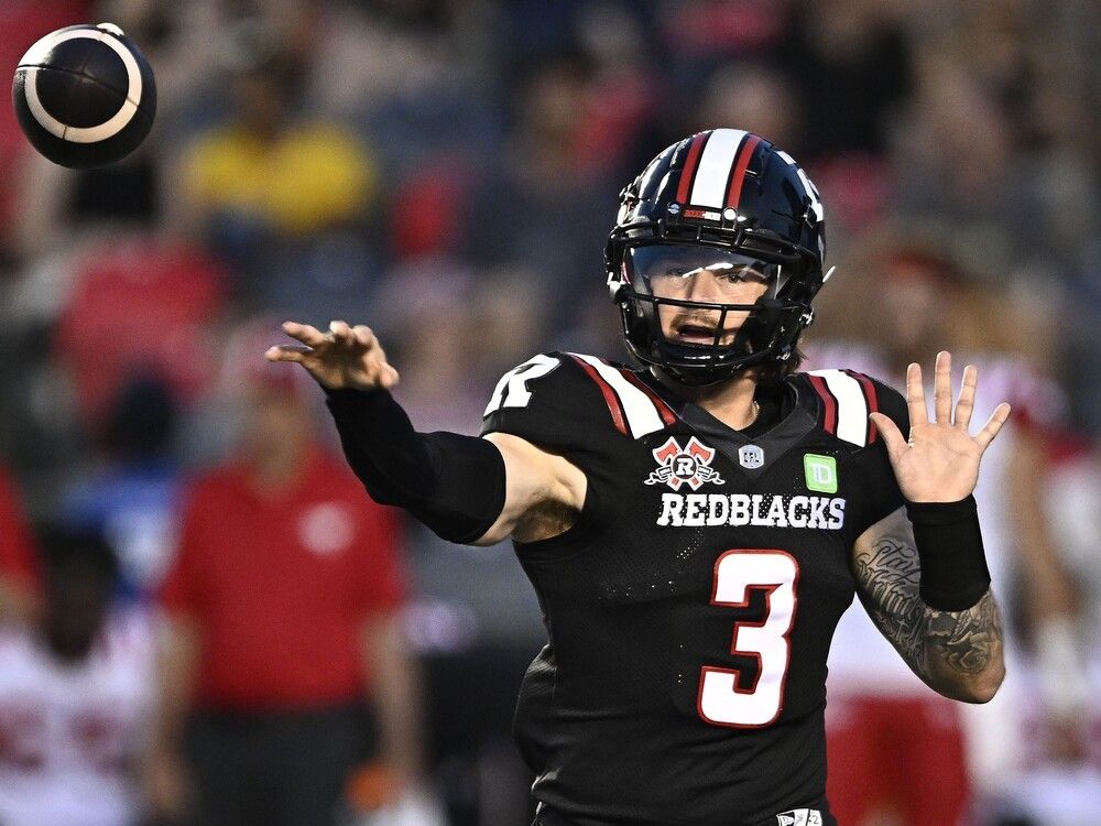 Dru Brown is coming in hot for his first pro playoff start | Ottawa Citizen