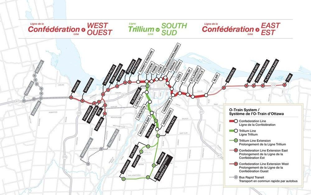 Opening of OC Transpo Trillium Line set for mid-November | Ottawa Citizen
