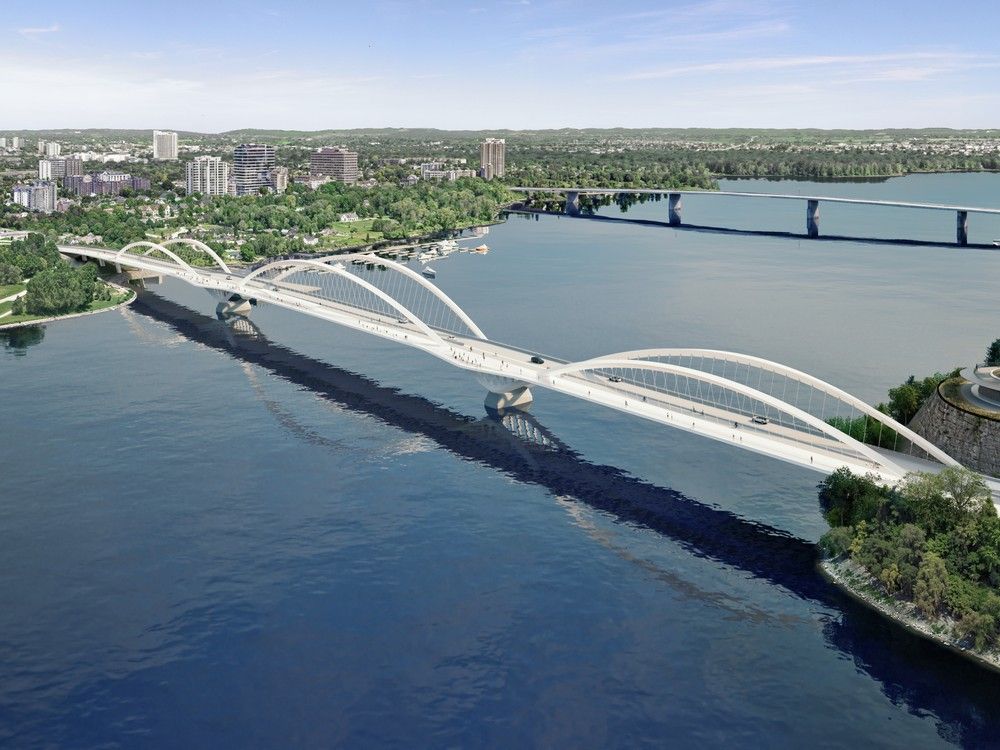 New Alexandra Bridge design chosen by NCC | Ottawa Citizen