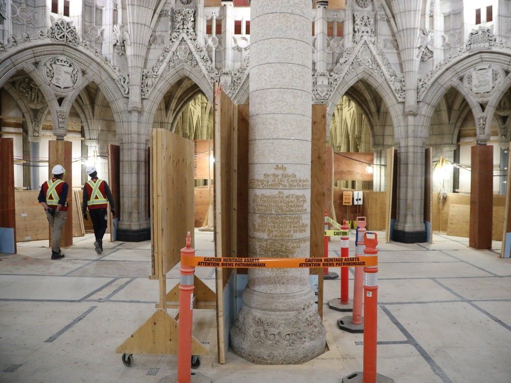 Centre Block 2.0: A peek inside its massive renovation | Ottawa Citizen