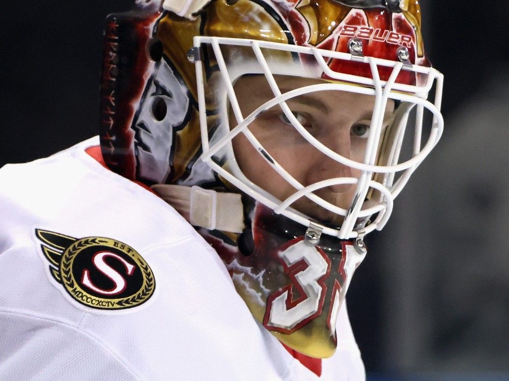 Ottawa Senators goalie Linus Ullmark putting past behind him | Ottawa ...