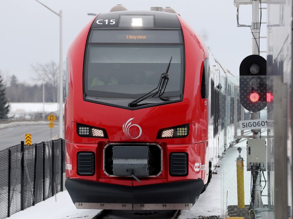 OC Transpo shows off Trillium Line LRT for the first time | Ottawa Citizen