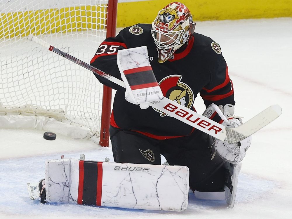 Senators' Linus Ullmark better, but still not the difference | Ottawa ...