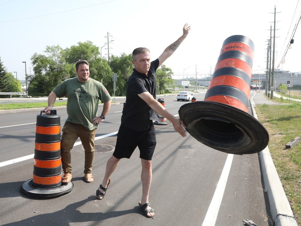 Tim Tierney and Matt Luloff shouldn't mess with road pylons | Opinion ...