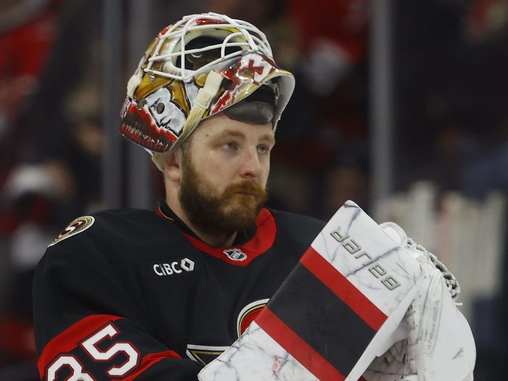 Sens goalie Linus Ullmark calls his start to camp "terrible" | Ottawa ...