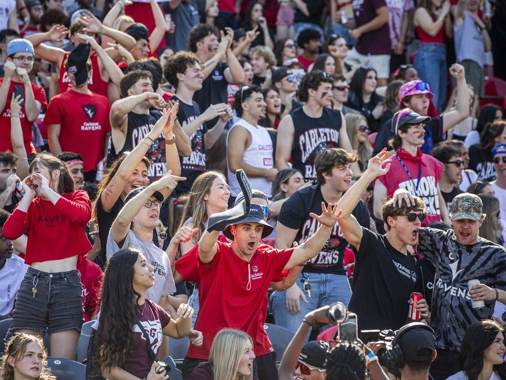 Ottawa university students flood TD Place for annual Panda Game ...