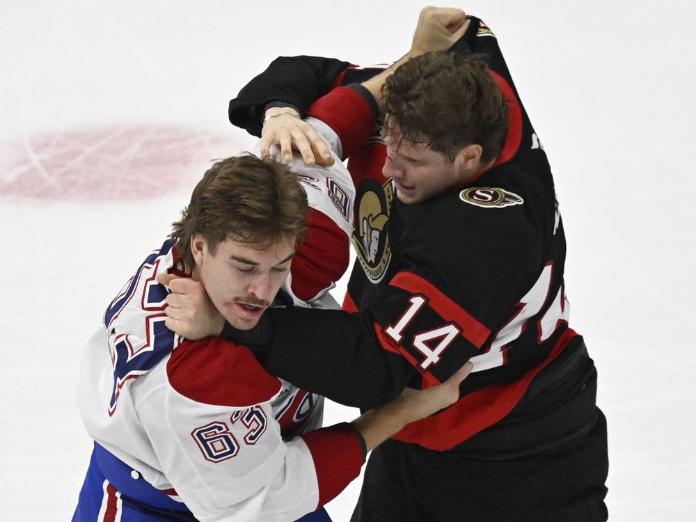 Bad blood building between the Ottawa Senators and Montreal Canadiens ...