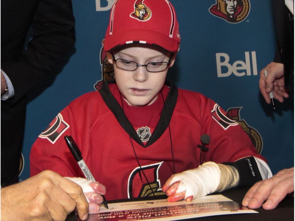 Jonathan Pitre's name lives on at Ottawa Senators development camp ...