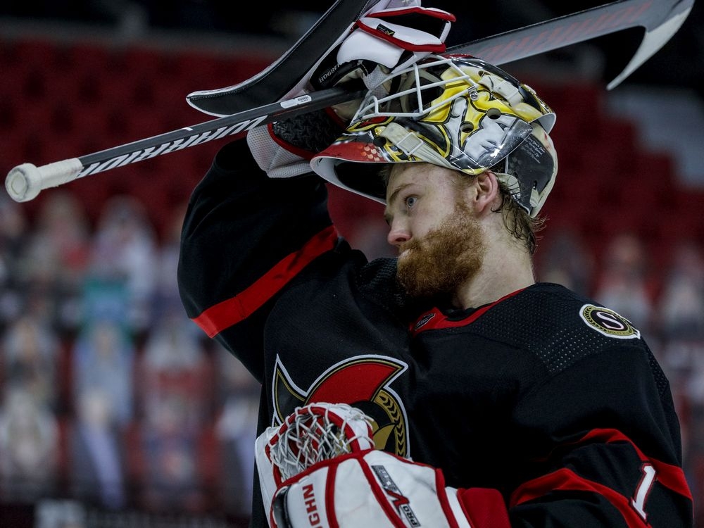 GARRIOCH: Marcus Hogberg makes his exit from the Senators official by ...