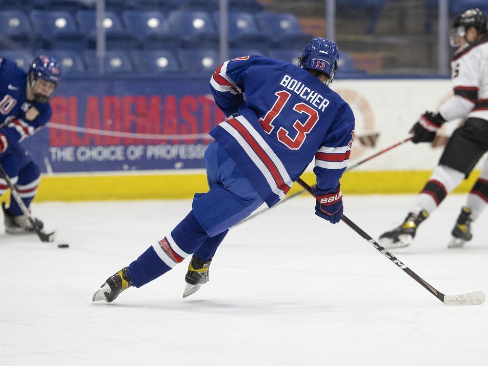 Tyler Boucher overcomes adversity, makes dad — former NHL goalie Brian ...