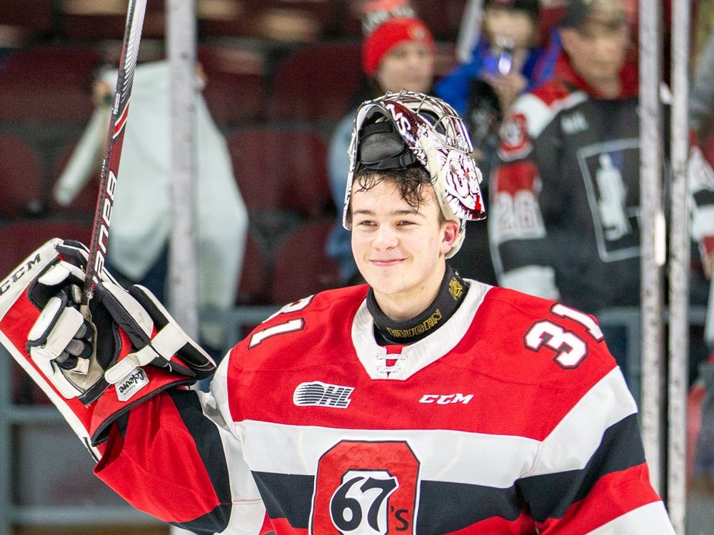 Goalie Will Cranley sensational in road win as 67's stop Colts cold ...