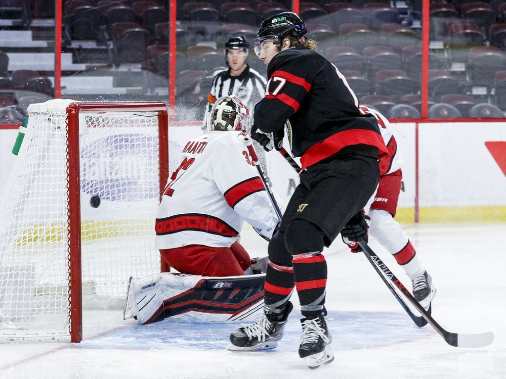 Photos: Senators vs. Hurricanes at the CTC, Tuesday, Feb. 8, 2022 ...