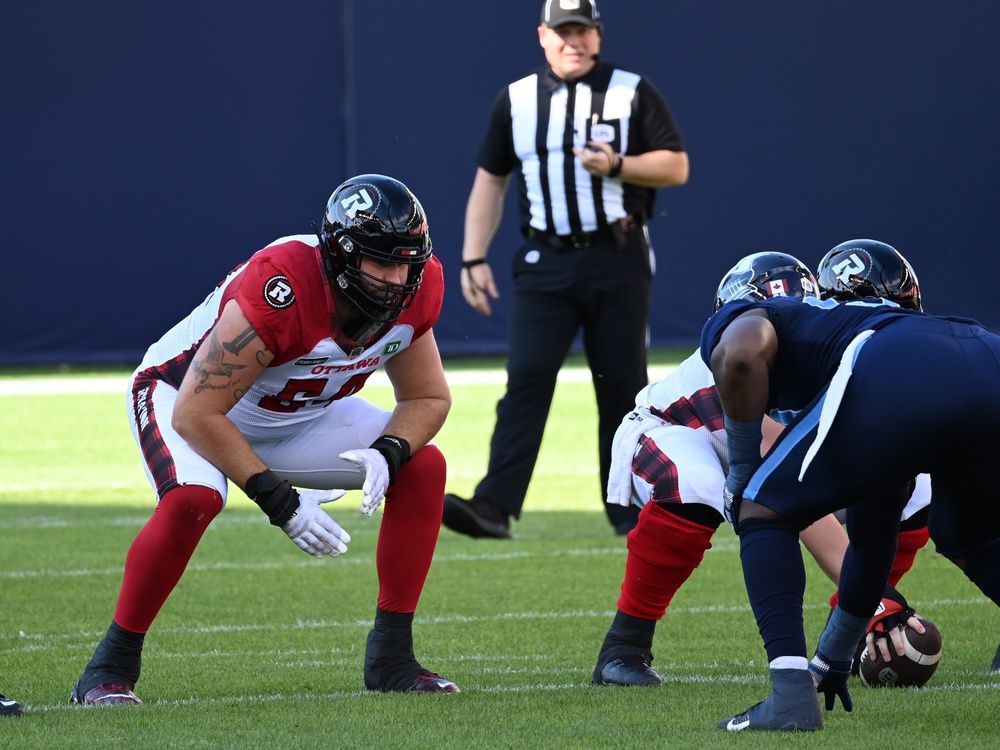 HOLDING THE LINE: Jacob Ruby's up-and-down journey led him to Ottawa Redblacks | Ottawa Sun