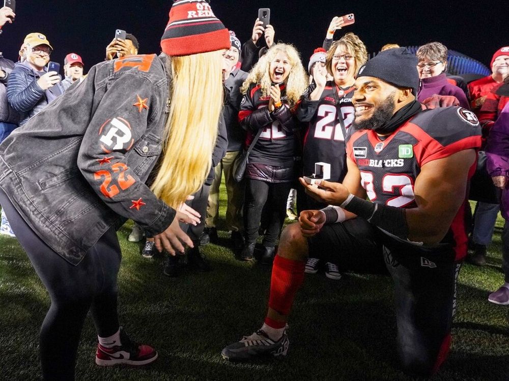 A REDBLACKS LOVE STORY: Jackson Bennett's marriage proposal a nice ...
