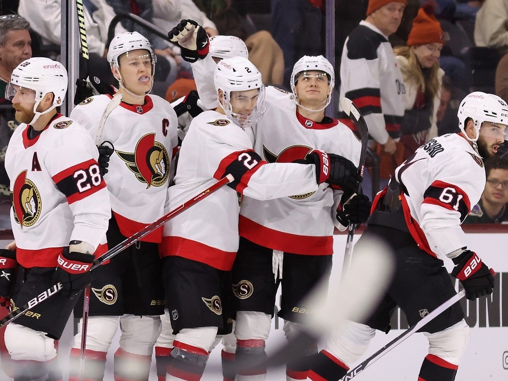 GARRIOCH: Senators move back to .500 with victory over the Arizona ... GARRIOCH: Senators move back to .500 with victory over the Arizona ...