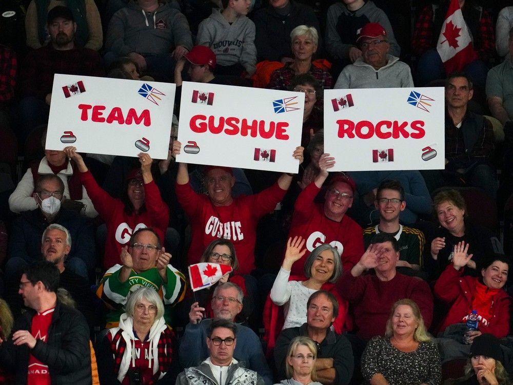 Curling crowd out in full force for world men's curling championship ...