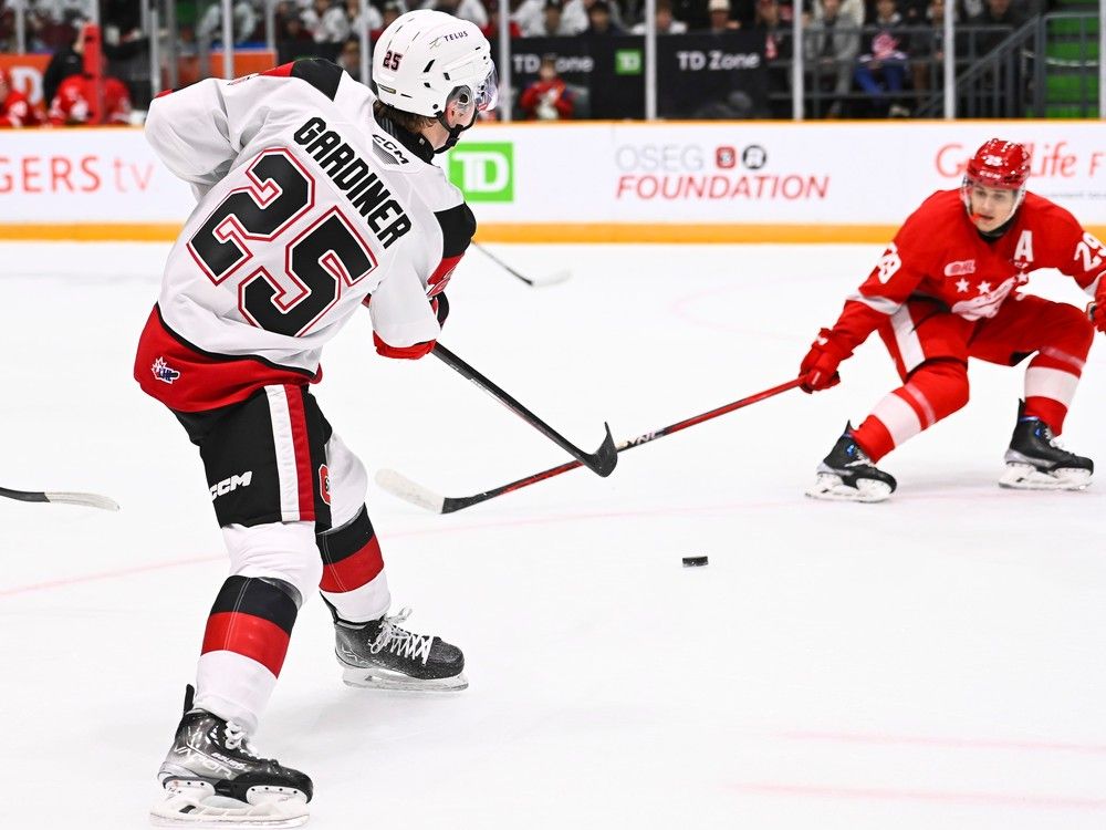MacKenzie, Lawrence dominant in 67's win over West Division leaders ...