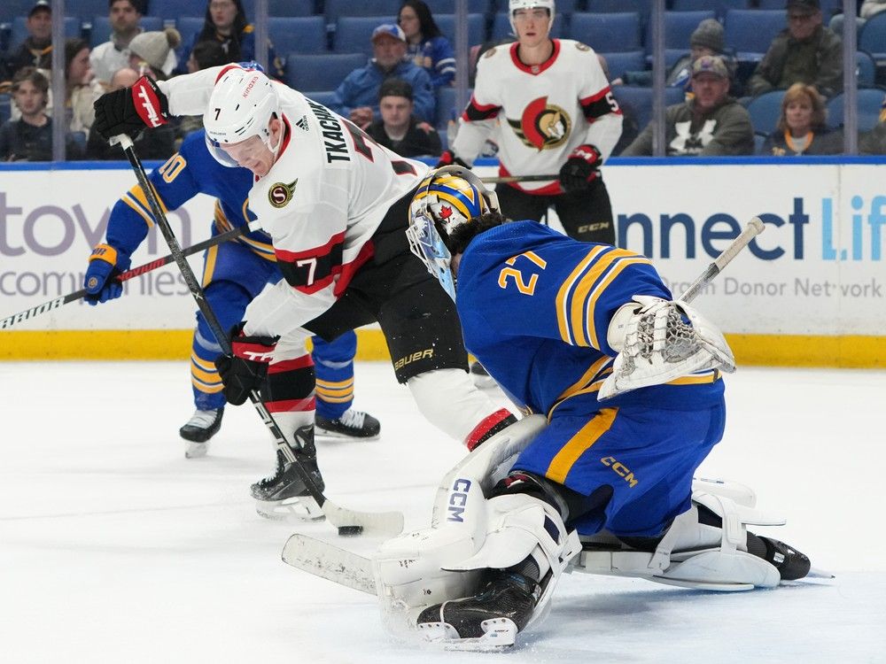 The Senators score early, and often, in 6-2 win over Buffalo Sabres ...