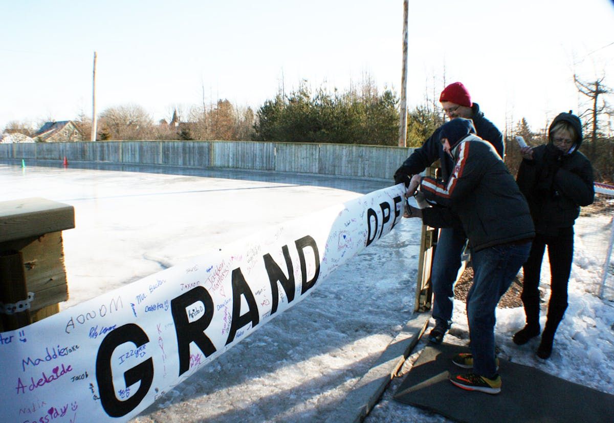 New memorial rink opens in Port Elgin | PNI Atlantic News