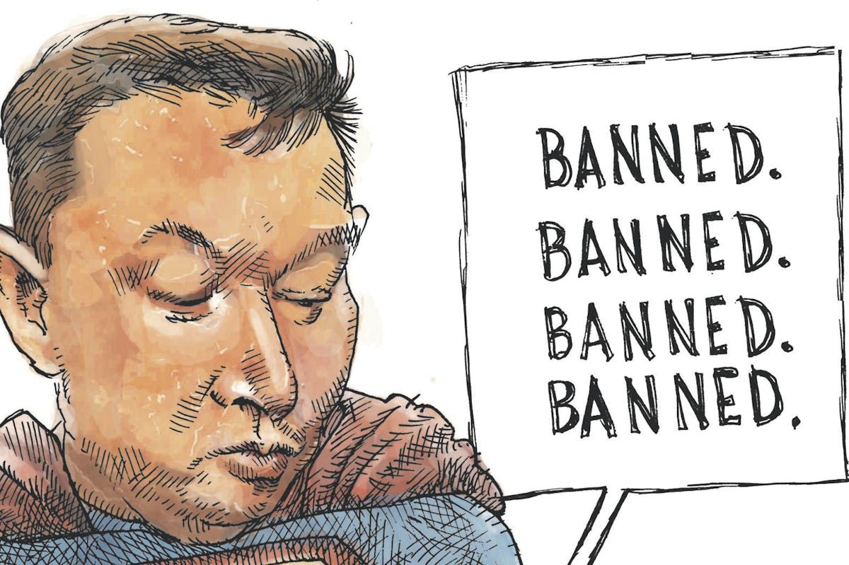 MICHAEL de ADDER CARTOON: A real hero for free speech | PNI Atlantic News