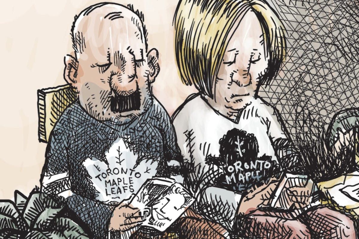 MICHAEL de ADDER CARTOON: Leafs fall again in spring | PNI Atlantic News