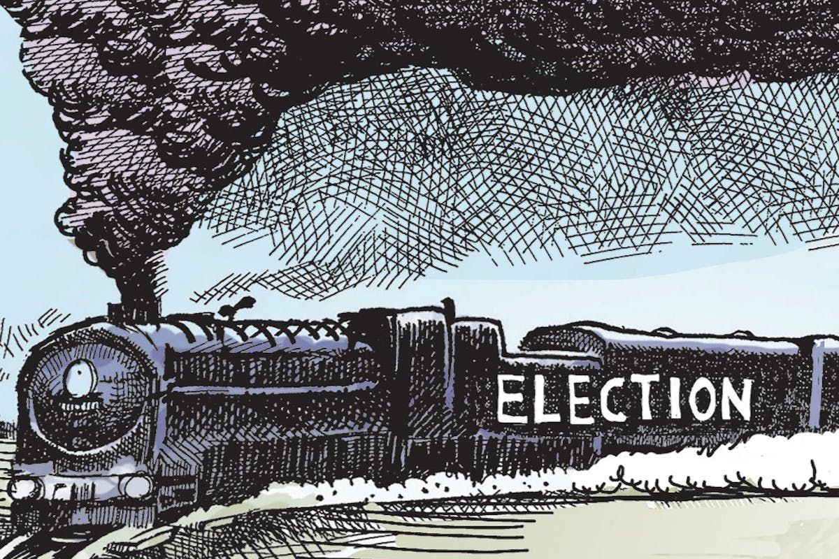 MICHAEL de ADDER CARTOON: The train keeps a-rollin’ | PNI Atlantic News
