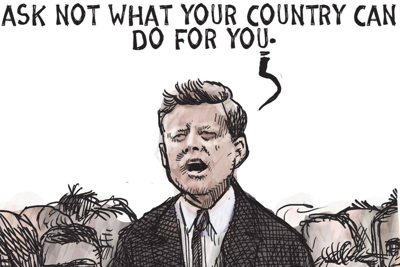 MICHAEL de ADDER CARTOON: Acting presidential, through the years | PNI ...