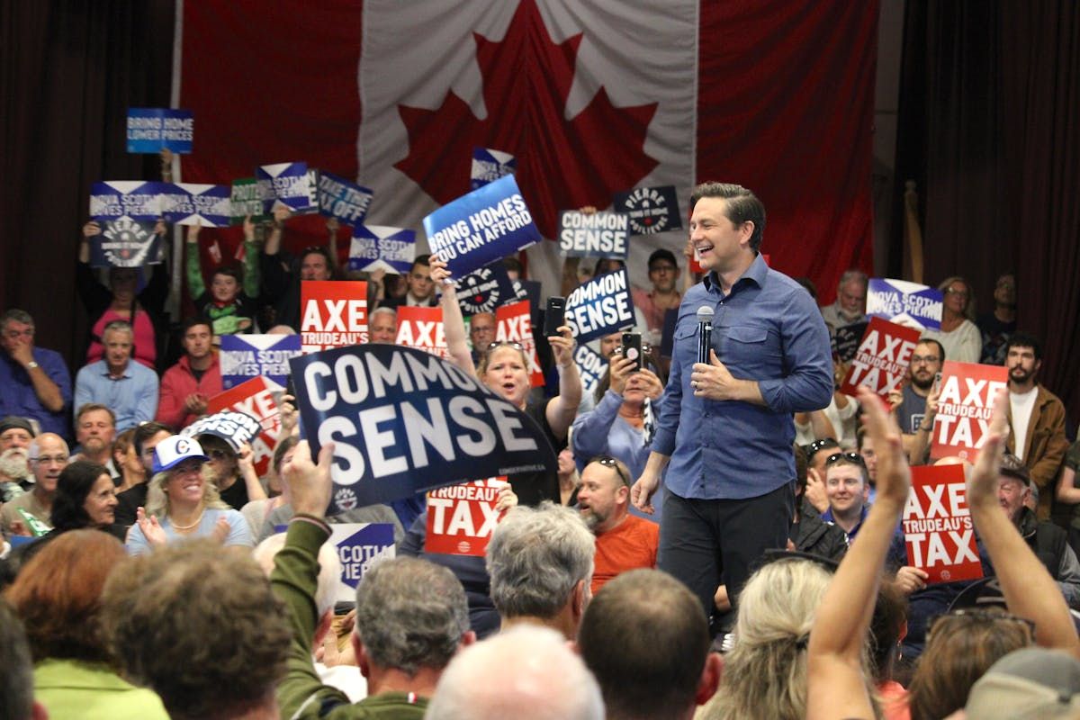 'A wave of energy' – Large crowd attends Conservative Leader Pierre ...